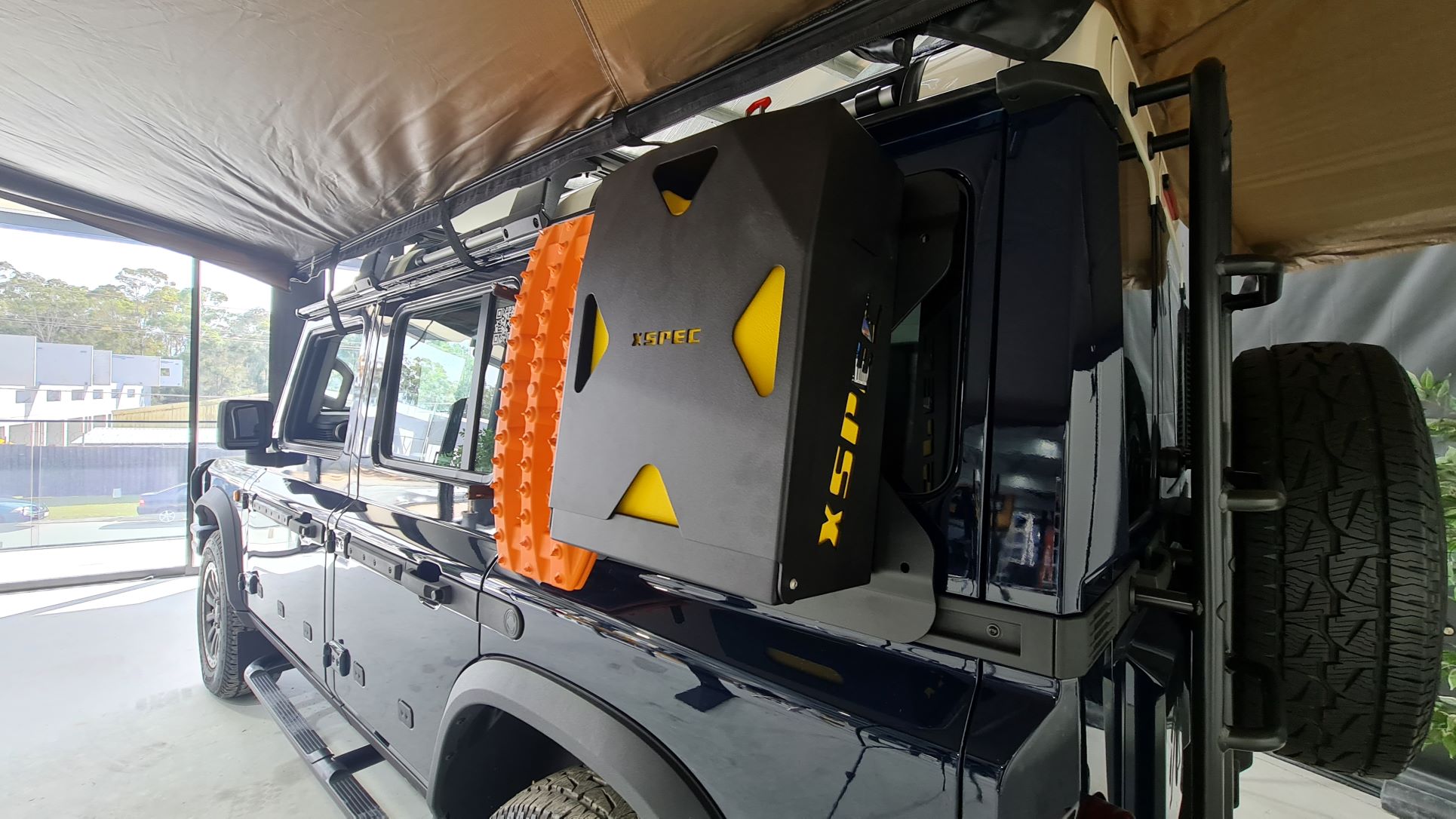 XSPEC REAR WINDOW UTILITY FRAME - Expedition HQ