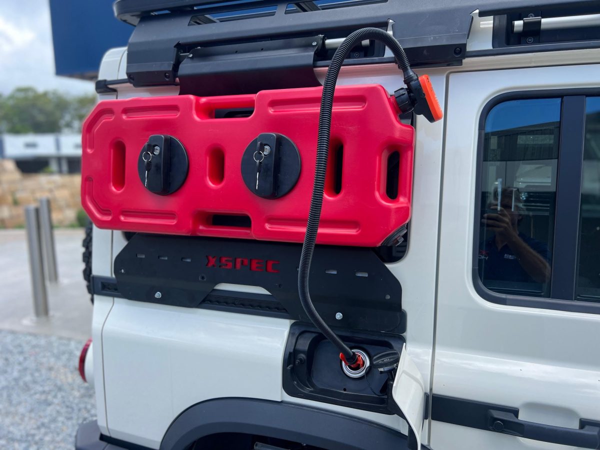 XSPEC 20L Gravity Feed Petrol Tank – INEOS Grenadier - Expedition HQ