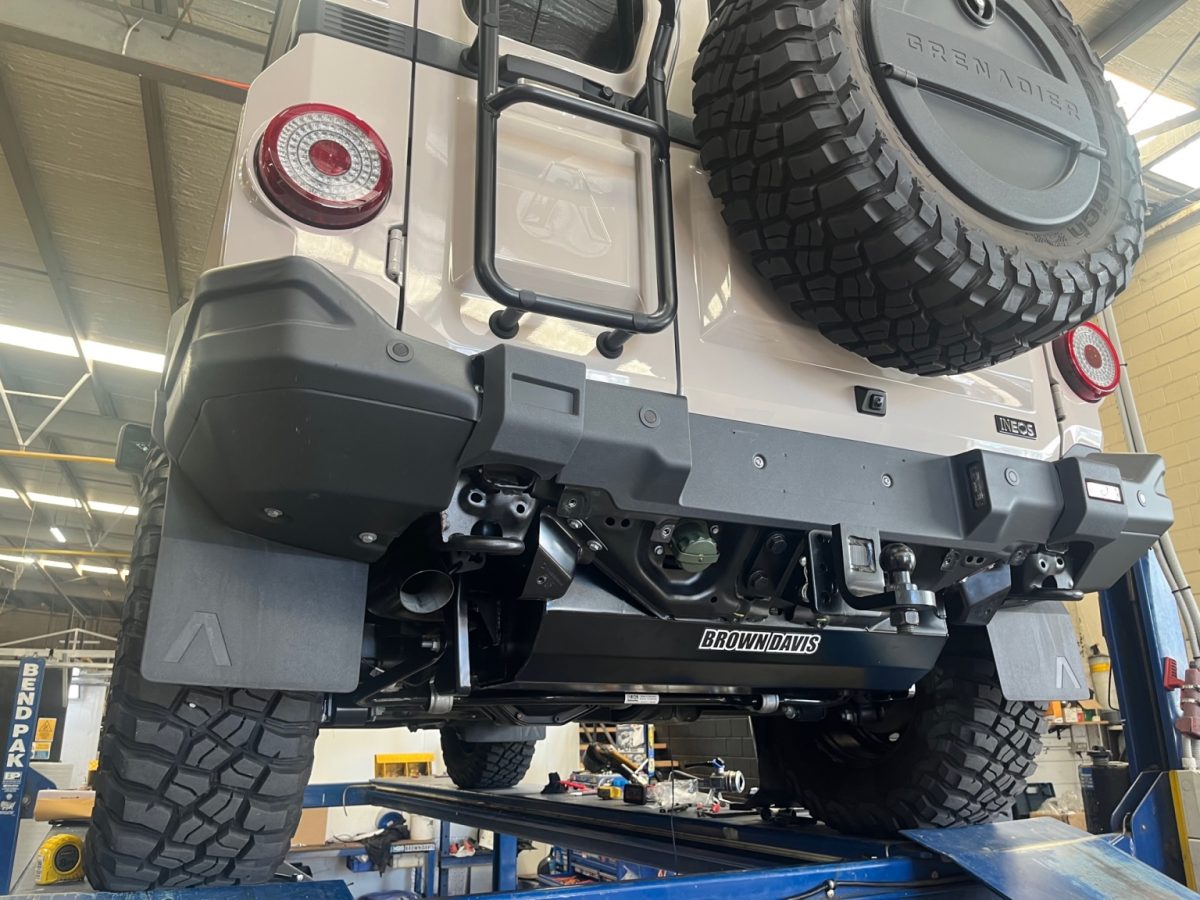 Brown Davis 68 Litre auxiliary Long Range DIESEL Tank - INEOS Grenadier ...