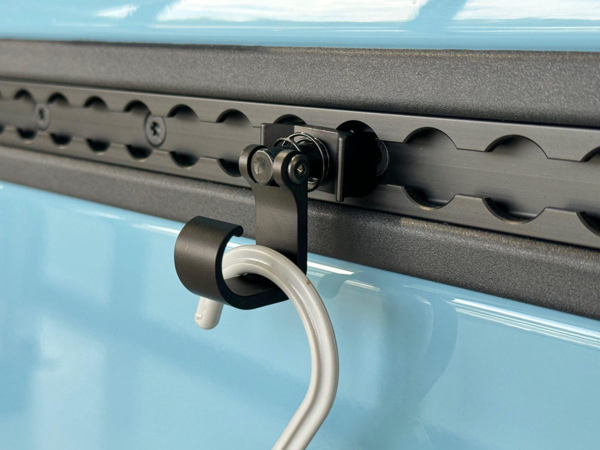 L-Track Hangers / Hooks – Pack of 4 Powder-Coated Alloy for 4×4, Camper ...