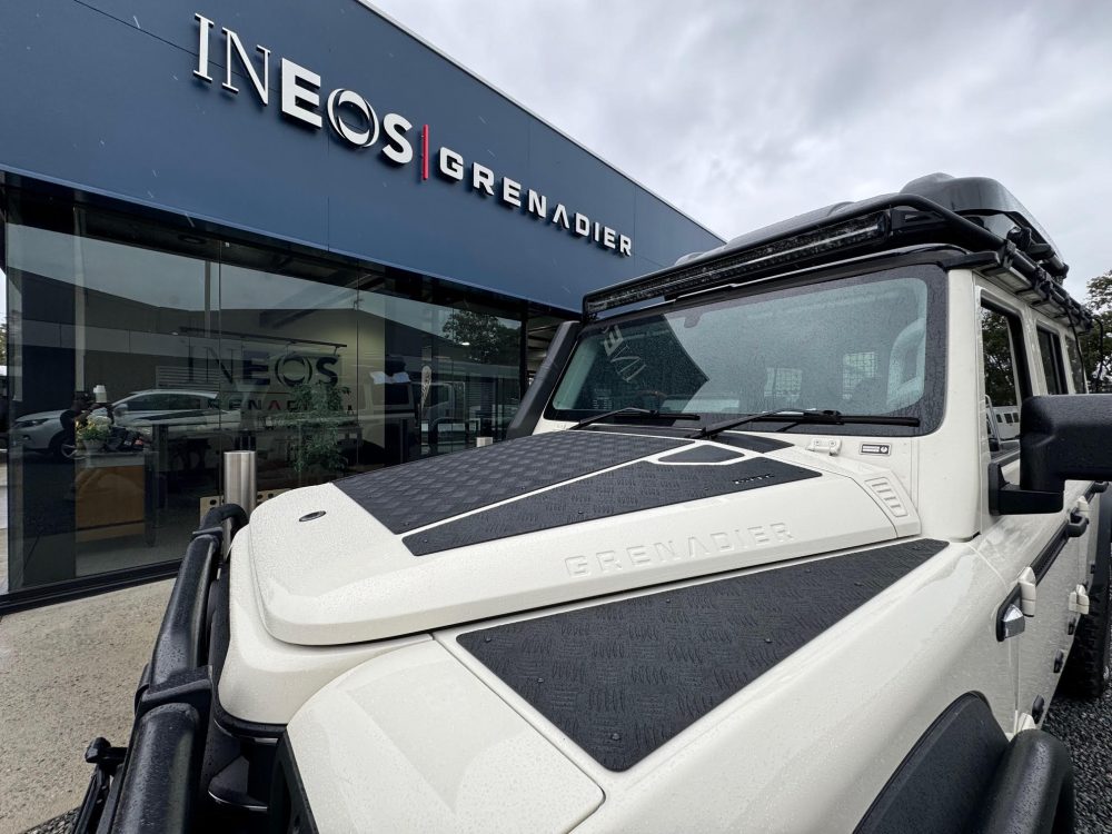 XSPEC Bonnet & Guard Tread Plate – INEOS Grenadier Aluminium Protection ...