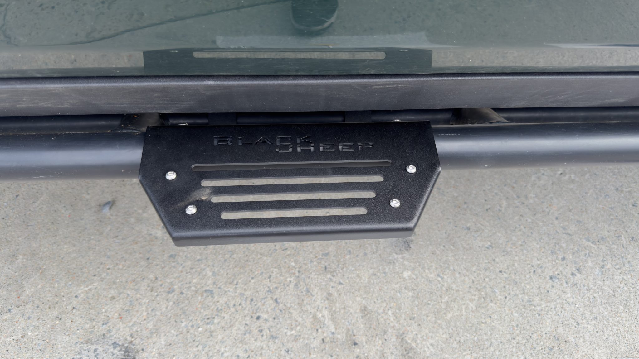 BLACKSHEEP Side Steps for the OEM Rockslider - Ineos Grenadier ...