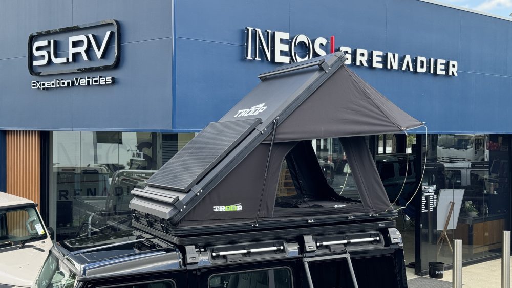 TROOP HARDSHELL ROOFTOP TENT, ROOFRACK, SOLAR, 12V - Expedition HQ