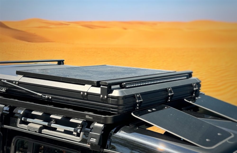 TROOP HARDSHELL ROOFTOP TENT, ROOFRACK, SOLAR, 12V - Expedition HQ