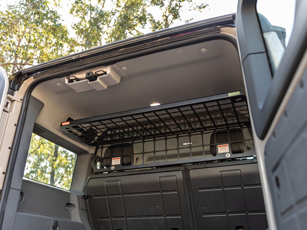Kaon Light Cargo Barrier & Standalone Shelf - Ineos Grenadier ...