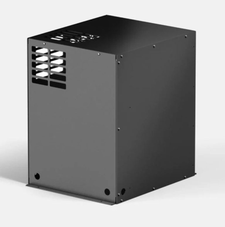 Bushman DC85-X Fridge Box – Black Powder-Coated Aluminium - Expedition HQ